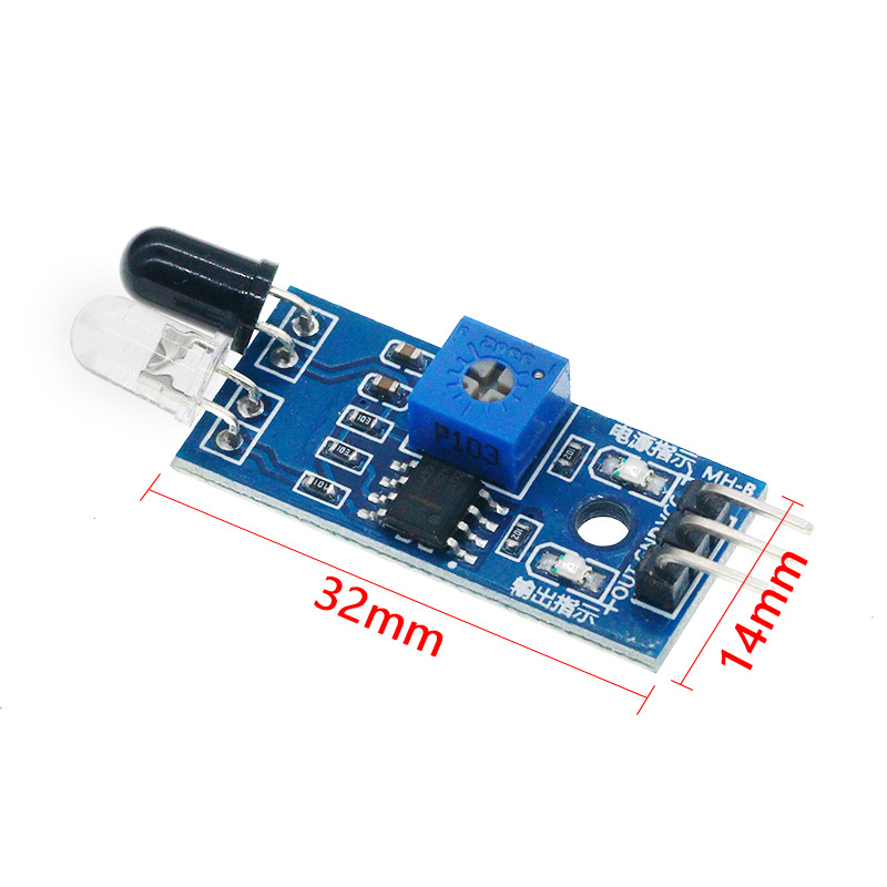 Infrared Obstacle Avoidance Tracking Sensor • ROBOTECH JR