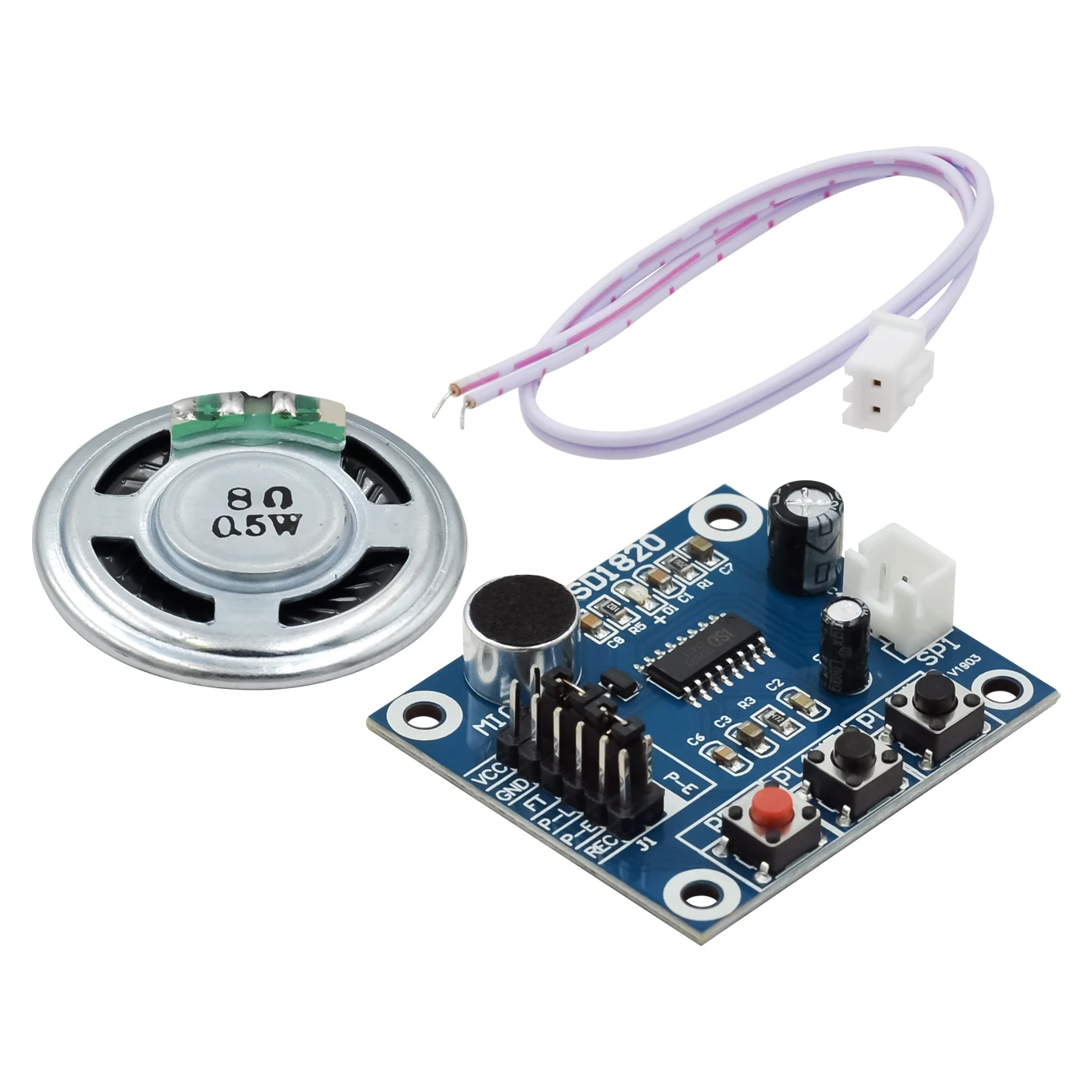 ISD1820 Voice Recording Module Board with Microphone • ROBOTECH JR